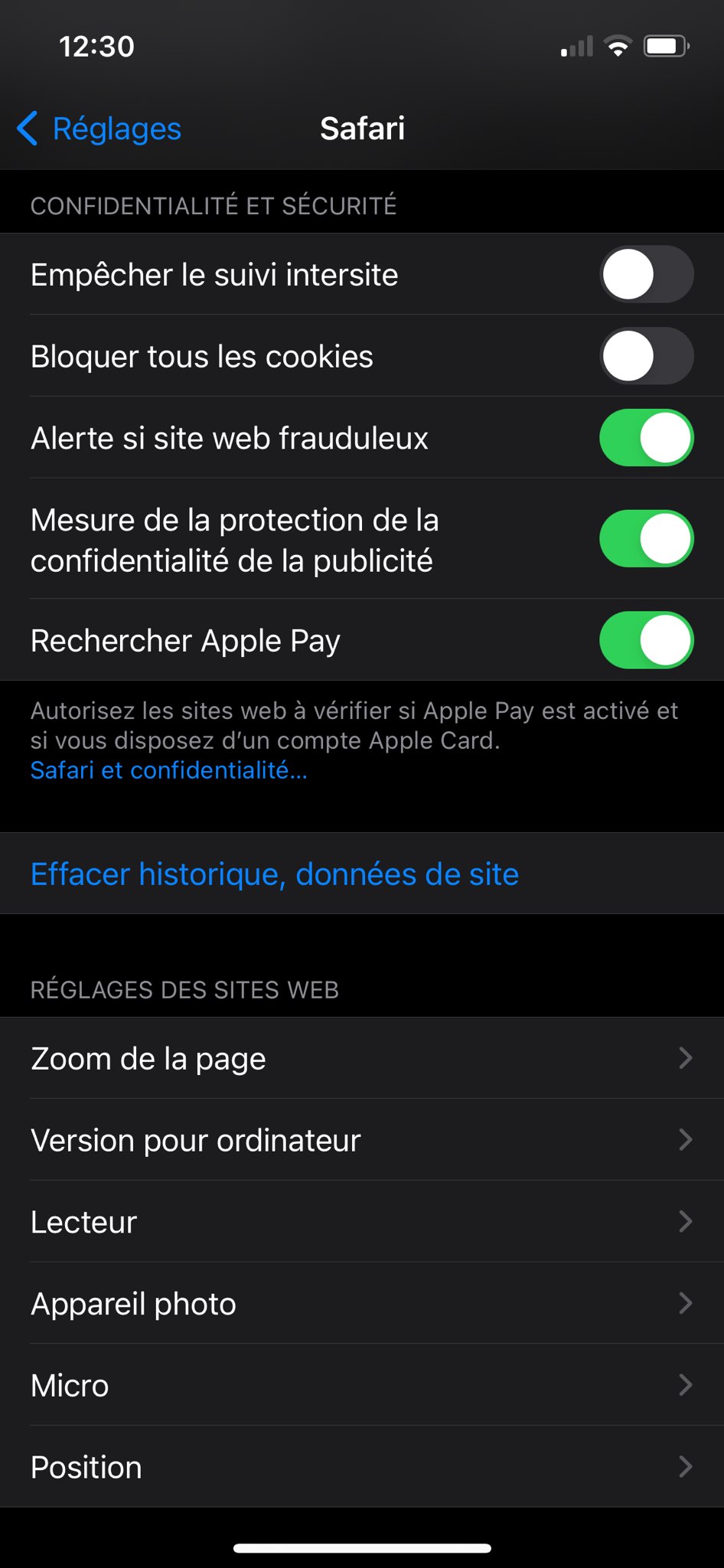Paramétrer le navigateur / Gestion des cookies tiers – ToutApprendre